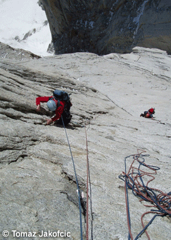 More Fitz Roy Action - Climbing