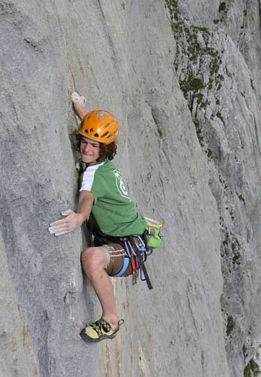 Ondra Shines in the Alps
