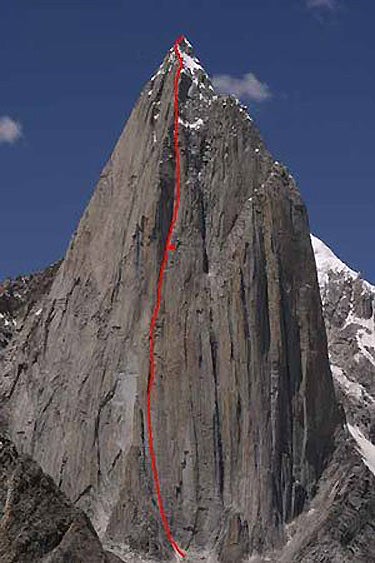 New Route on Shipton Spire - Climbing
