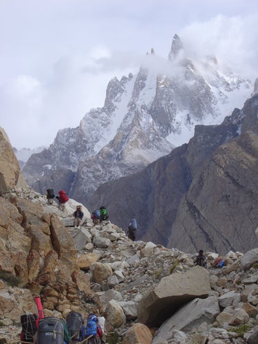 Trident: Yes; Latok: No - Climbing