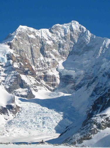 Fin Wall Mount Foraker, Alaska - Climbing