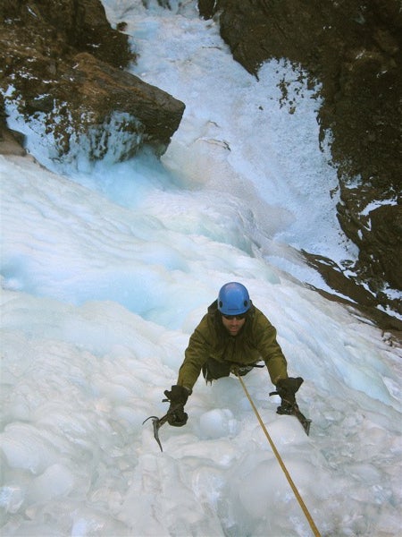 Weihenmayer Does 14-Pitch Nepali Ice Climb - Climbing