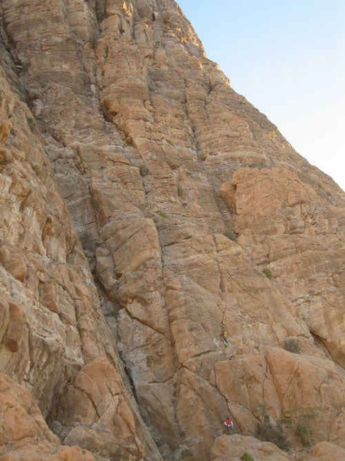 Americans Climb Big Route in Oman - Climbing
