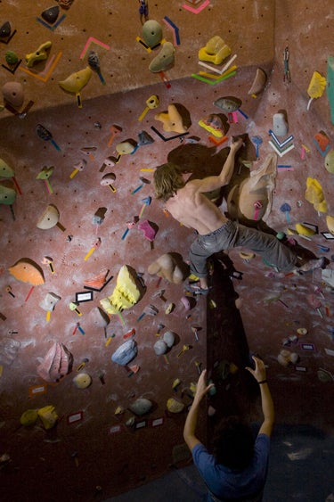 2008 Colorado College Bouldering Series Final - Climbing