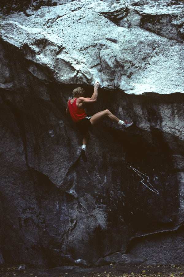 John Bachar Southeast Tour - Fall 2008 - Climbing