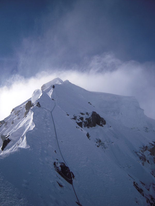Hard New Route in Alaska's Hayes Range - Climbing