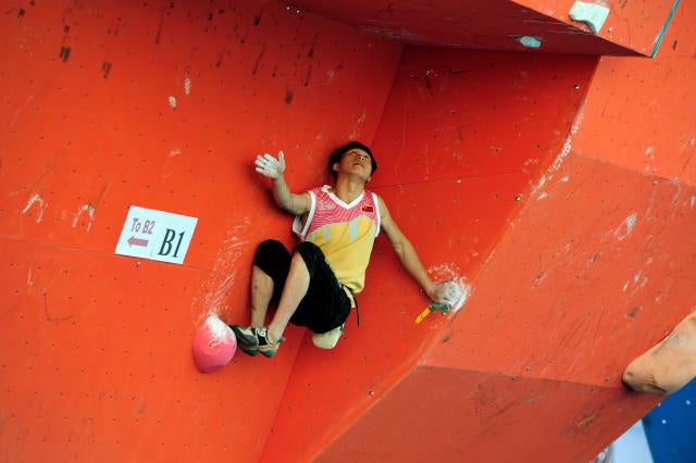 McColl Stars in World Championships - Climbing