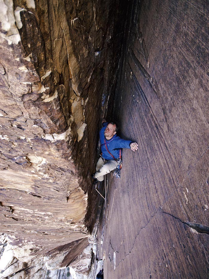 EPINEPHRINE (IV 5.9) - Black Velvet Canyon, Red Rock National ...