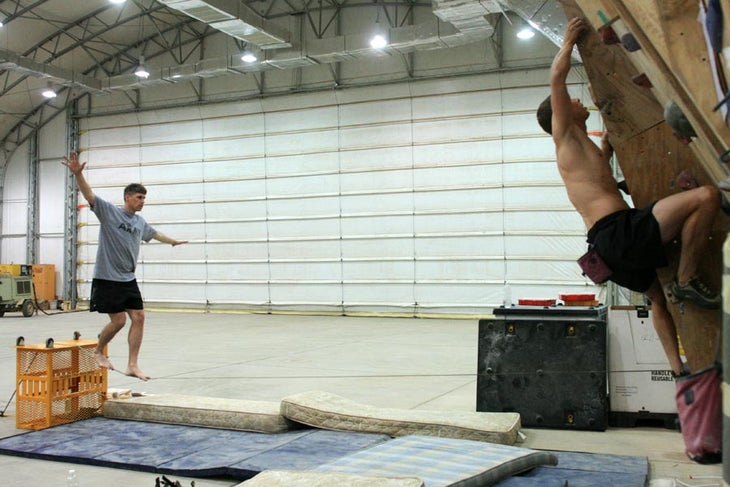 A Climber in Iraq - Climbing