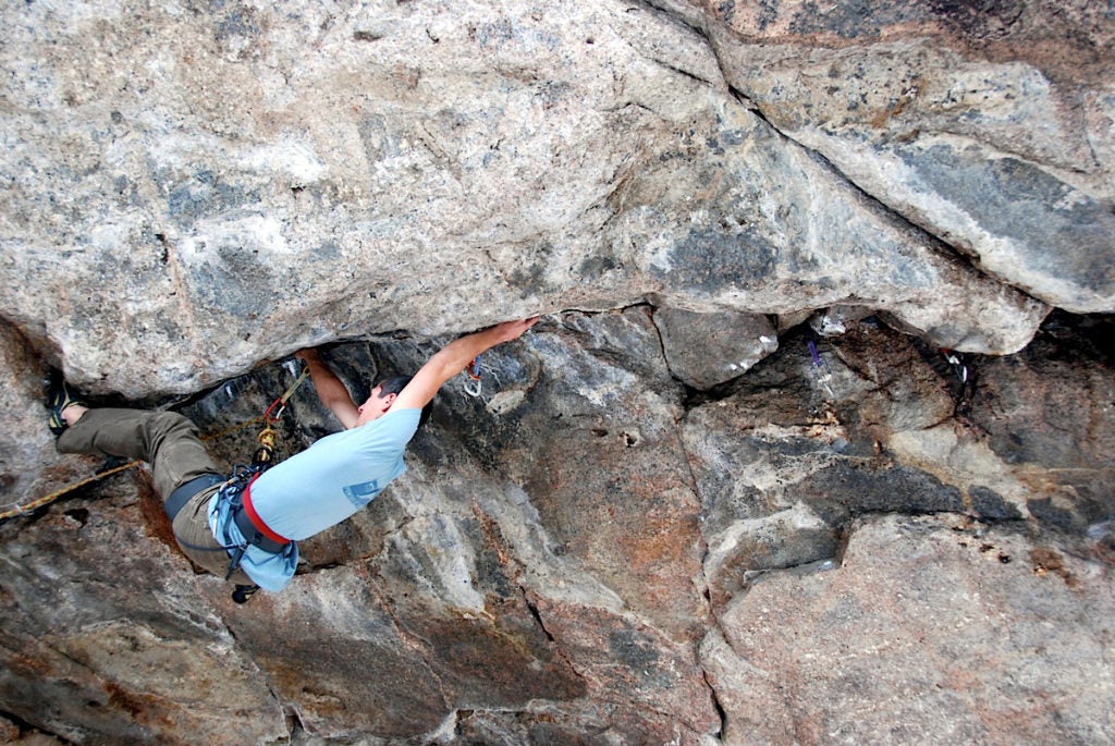 New Route Likely South Platte's Hardest - Climbing