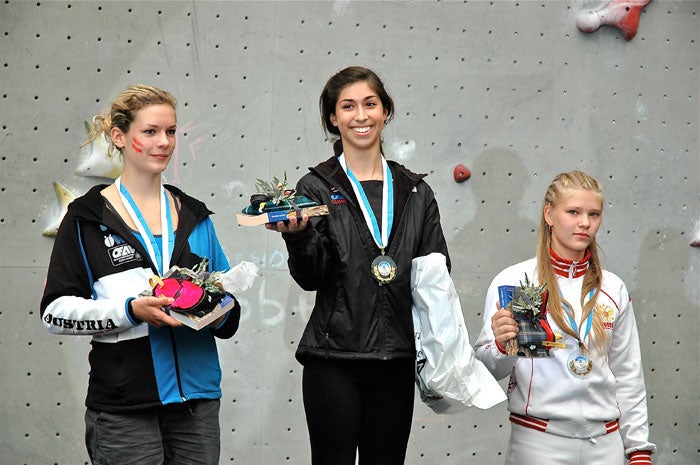 2010 Youth Worlds in Scotland - Climbing