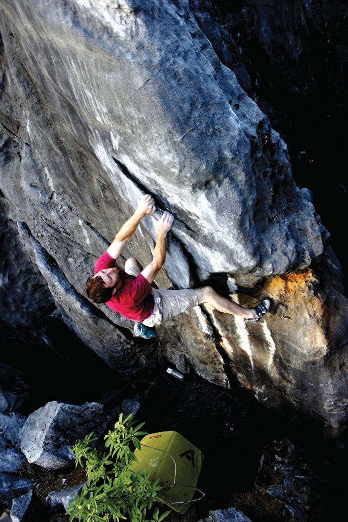 Columbia's Limestone Blocks - Climbing
