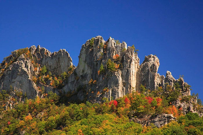Seneca Rocks, South Peak; Washington, D.C. - Climbing
