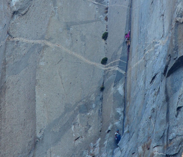 New Female Nose Speed Record - Climbing