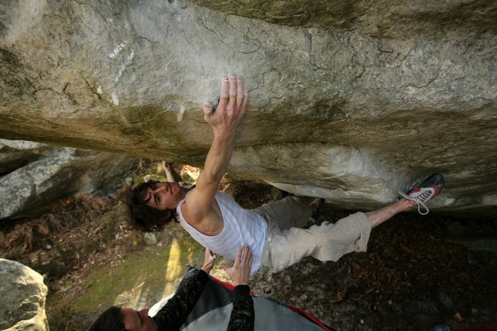 Graham Puts Up V15 in Cradle of Bouldering - Climbing