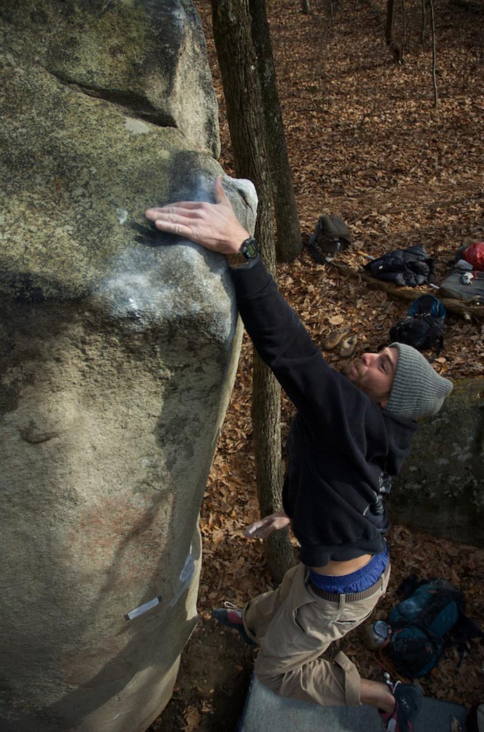 Triple Crown Bouldering at the Stone Fort - Climbing