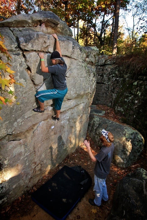 Horse Pens 40 - 2008 Triple Crown Bouldering Series - Climbing