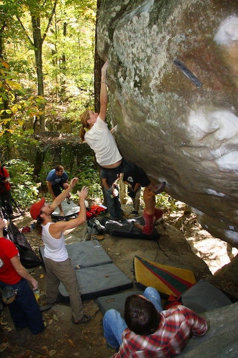 Horse Pens 40 - 2008 Triple Crown Bouldering Series - Climbing