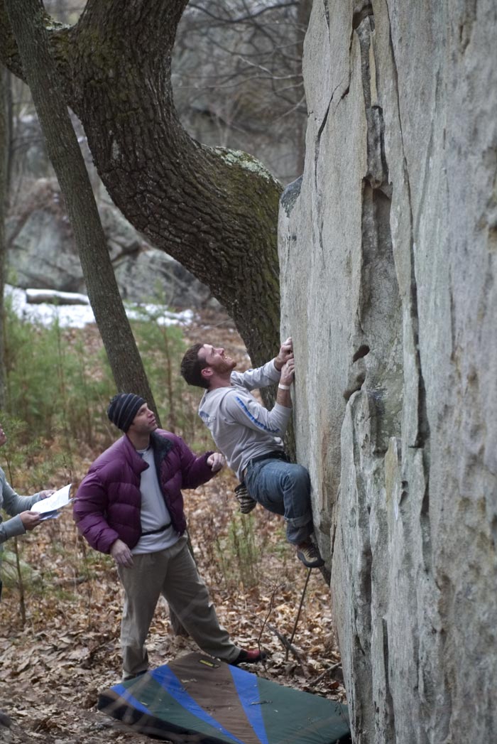 The Stone Fort - 2009 Triple Crown Bouldering Series - Climbing