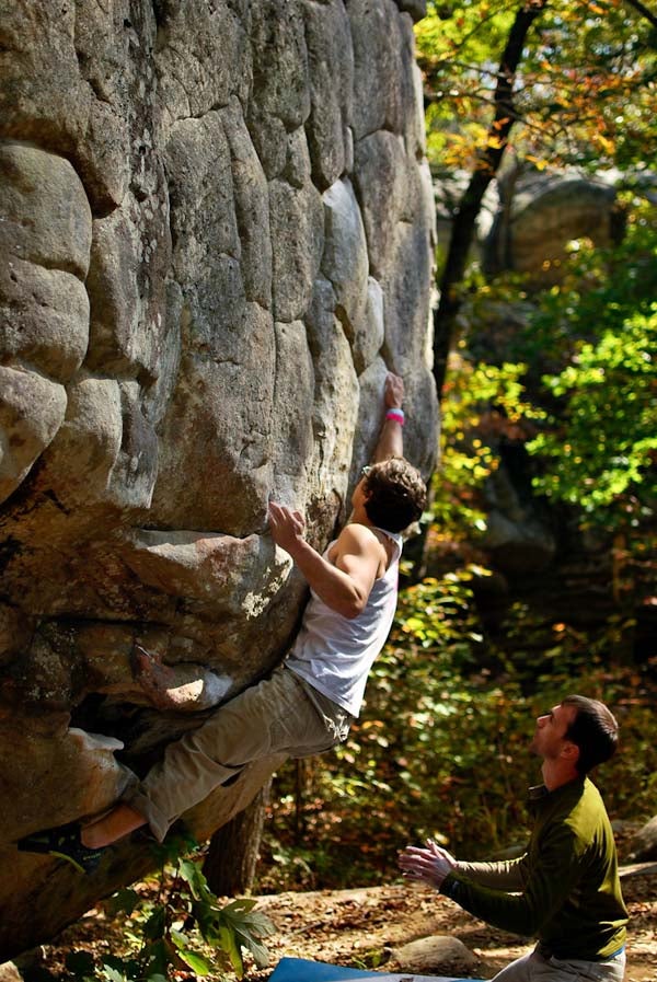 Triple Crown Bouldering Series 2010: Horse Pens 40 - Climbing