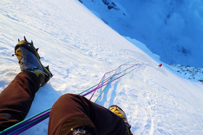 Big New Mixed Route on Mount Foraker - Climbing