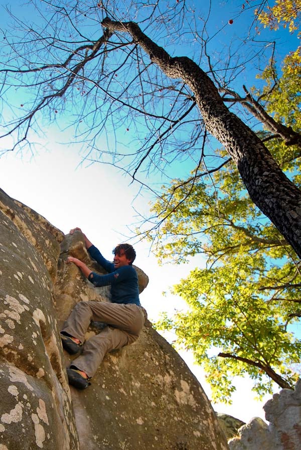 Triple Crown Bouldering Series 2010: Horse Pens 40 - Climbing