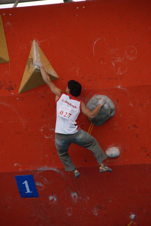 Sean McColl Wins Overall Title at World Climbing Championships ...