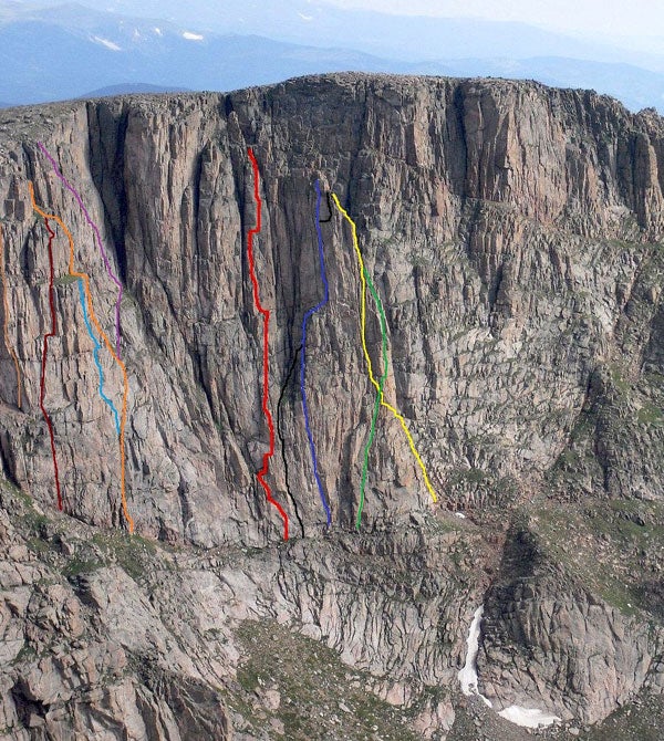 Mt. Evans Topos - Climbing