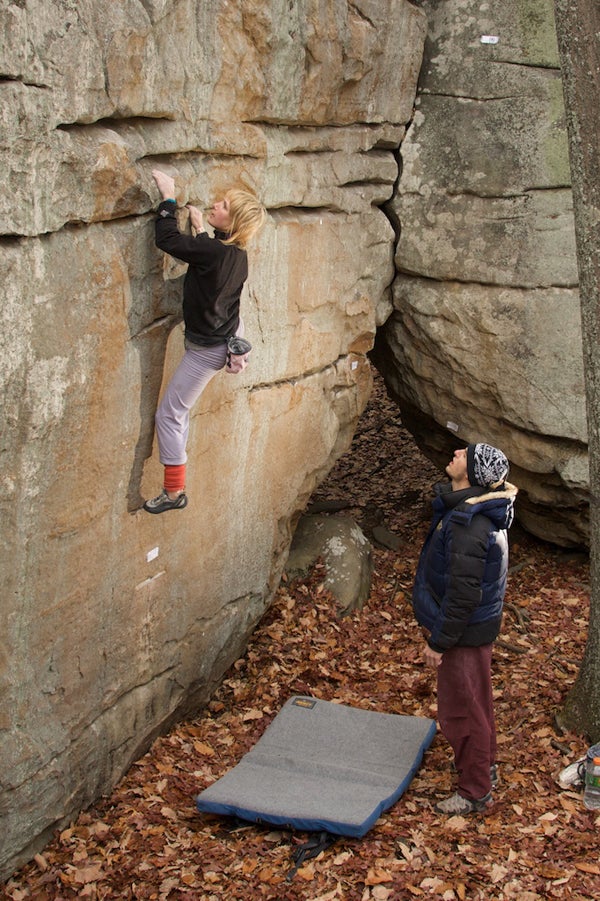 Triple Crown Bouldering Series - The Stone Fort - 2008 - Climbing