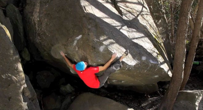 Christian Core: V16? Project - Climbing