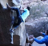 Las Vegas Bouldering - Climbing in Red Rock - Climbing