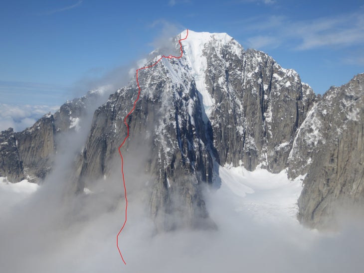 Major New Route on the Angel in Alaska - Climbing