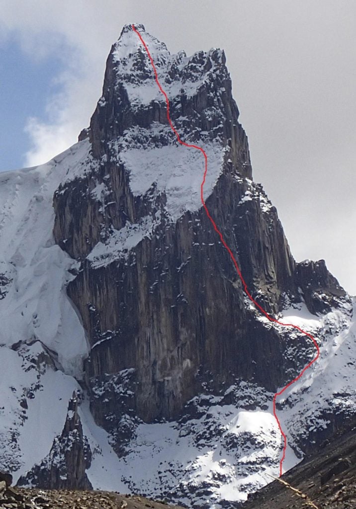 New Route and Tough Repeat in Peru - Climbing