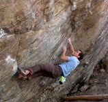 Zach Lerner Bouldering in Rocky Mountain National Park - Climbing