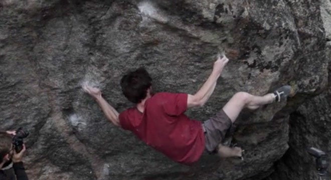 Jimmy Webb Makes Second Ascent of The Percenter (V13) - Climbing