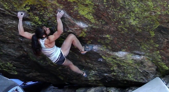 Video: Alex Puccio Sends Her First V14