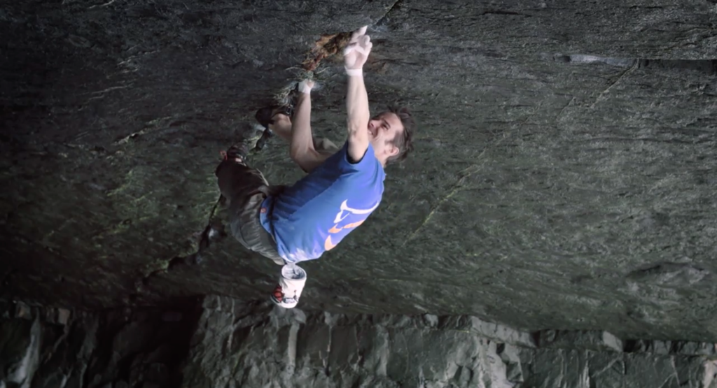 Tom Randall Climbs V13 Roof Crack: The Kraken - Climbing