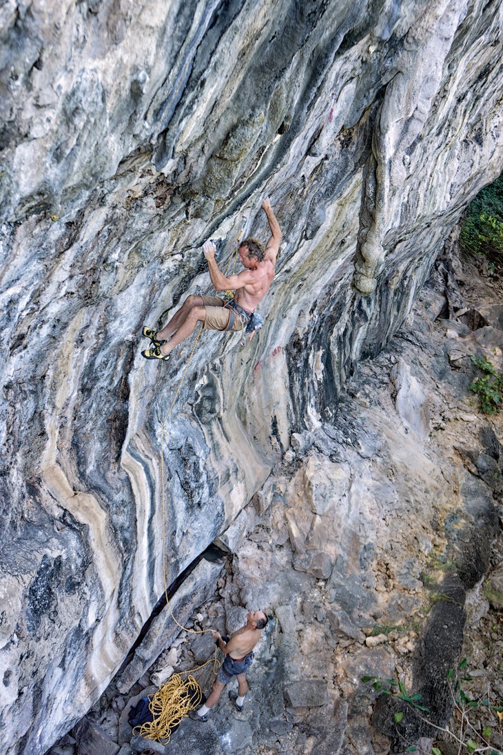 Tropical Sport Climbing on Cayman Brac - Climbing