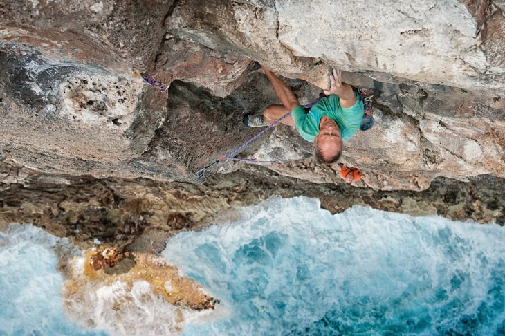 Tropical Sport Climbing on Cayman Brac - Climbing