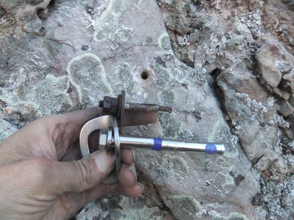 Rebolting Resurrection Wall at Pinnacles National Park - Climbing