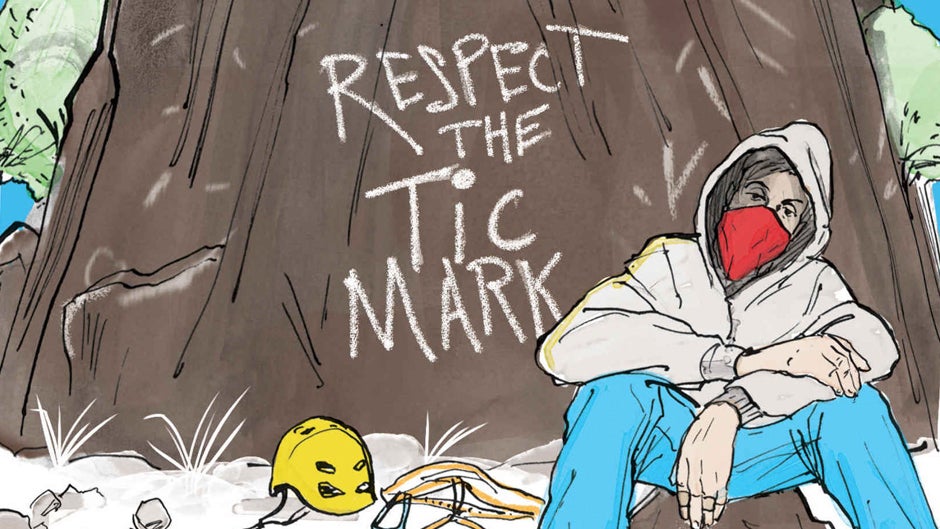 Ask Answer Man: Are Tick Marks OK? - Climbing