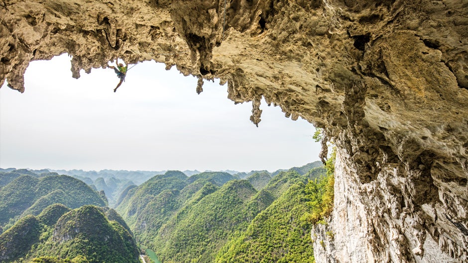 Alex Honnold, Felipe Camargo, and China's Getu Arch