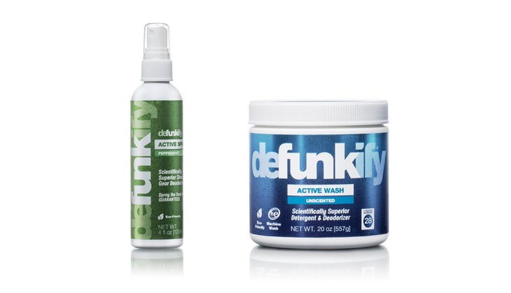 Climbing Holiday Gift Guide: Defunkify Active Spray and Active Wash