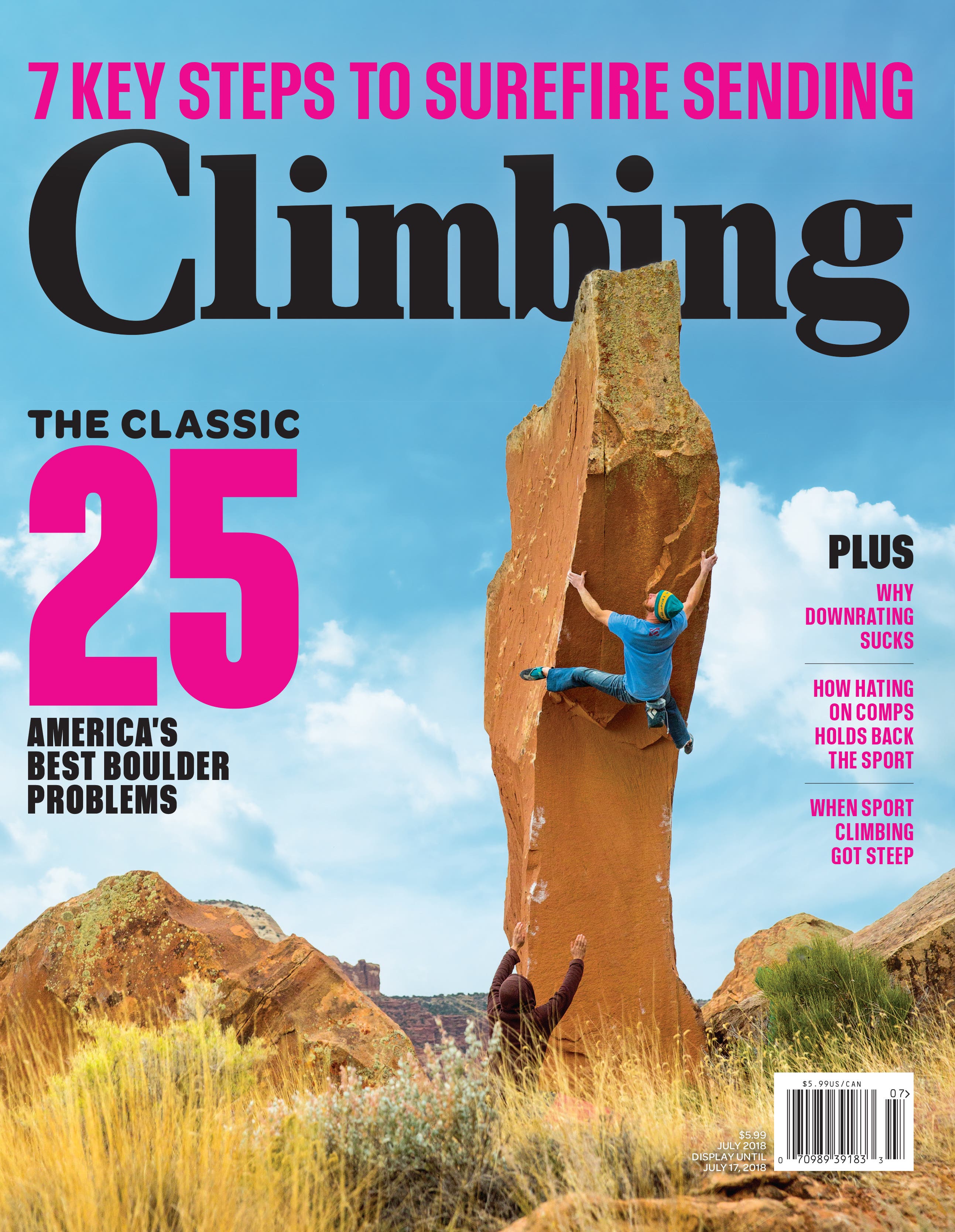 Climbing Magazine Print Preview: July 2018