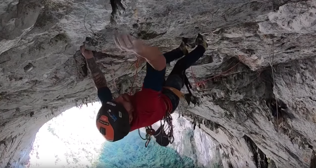 Video: Edu Marin Sends Odyn's Crack (5.15a) Pitch of Getu Arch Mega Route