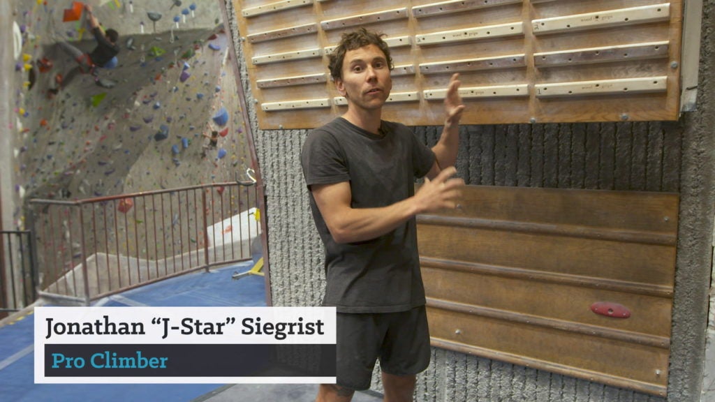 Jonathan Siegrist Campus Board - Climbing