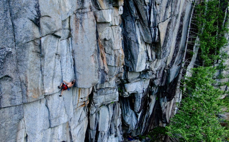 Climbing at Washington's Index Town Walls