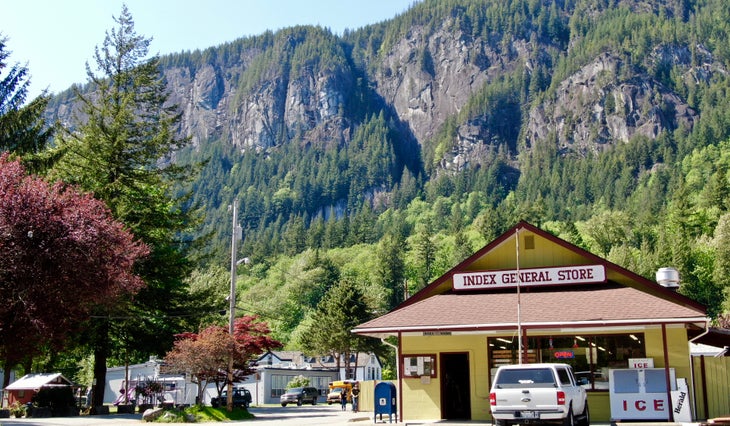 Climbing at Washington's Index Town Walls