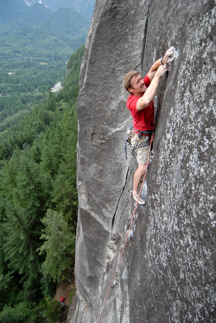Climbing at Washington's Index Town Walls
