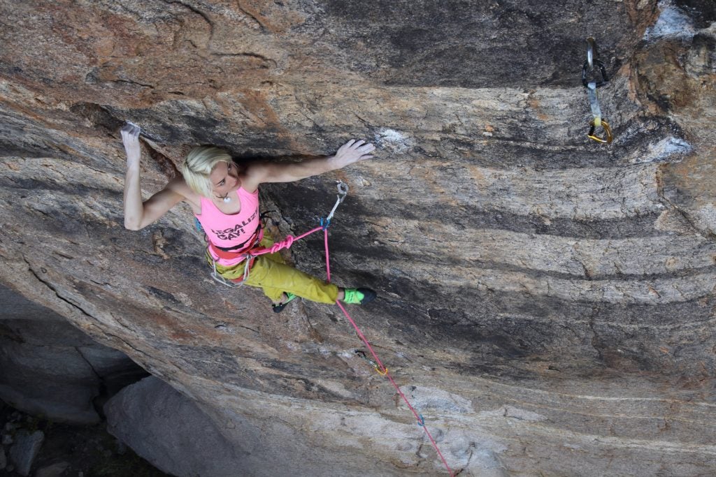 Rock Climbing at Mount Lemmon, Arizona - Climbing